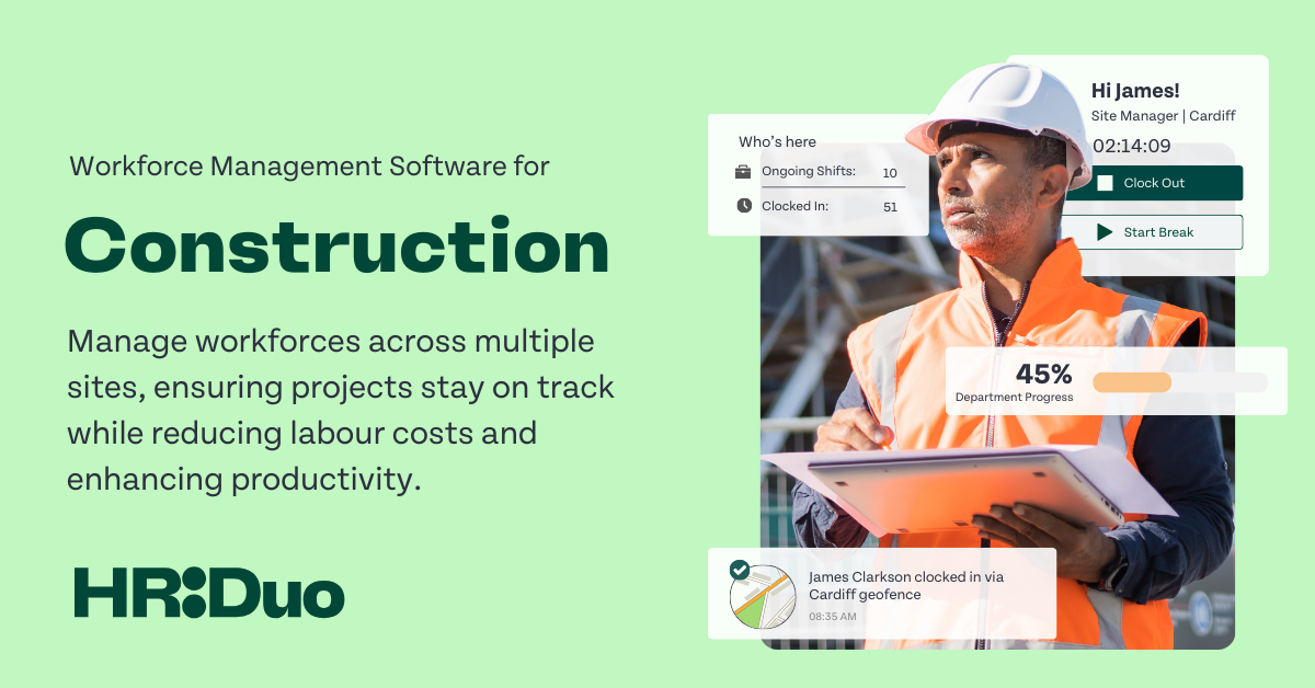 HR Software For Construction | Workforce Software For Construction